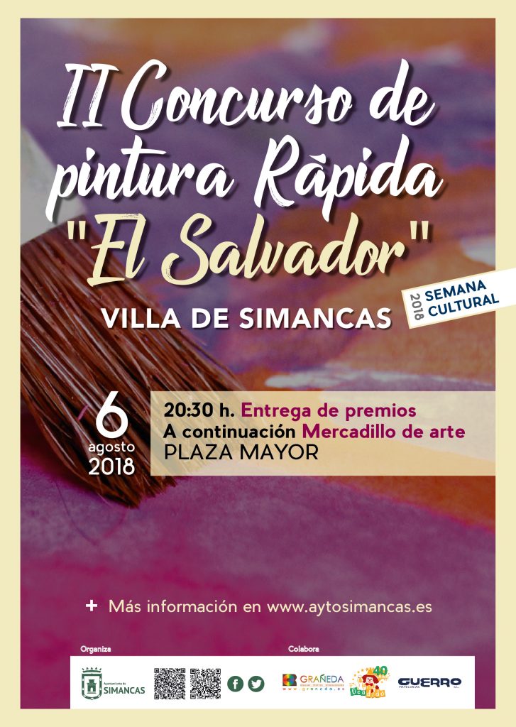 II concurso de pintura rápida El Salvador Villa de Simancas - Web ...